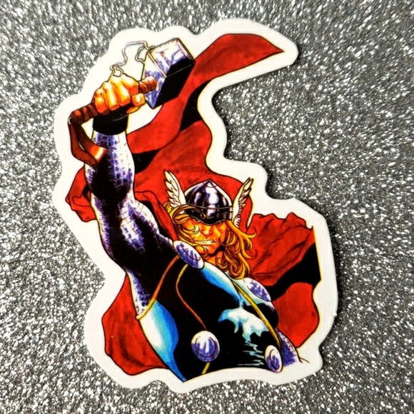 Marvel | Design | Marvel Thor Waterproof Sticker Disney Comic Book ...